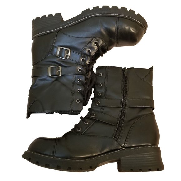 No Boundaries | Shoes | No Boundaries Black Chunky Boots Platform 90s ...